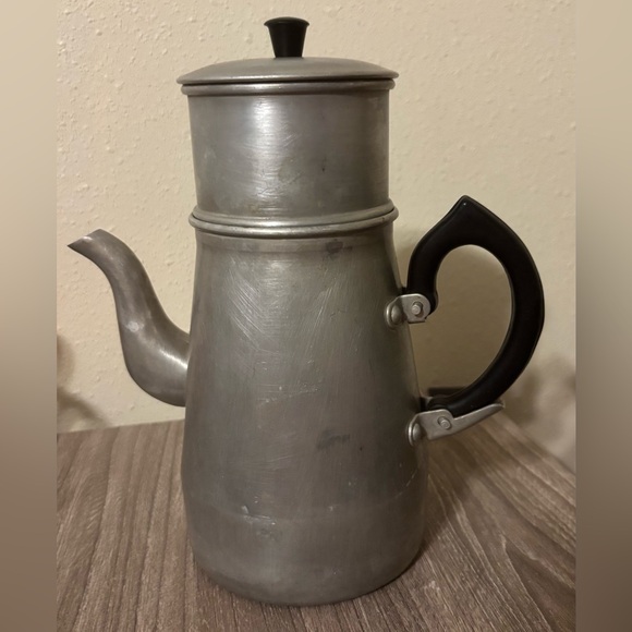 Vintage | Kitchen | Vintage Drip Coffee Percolator Aluminum Unique ...